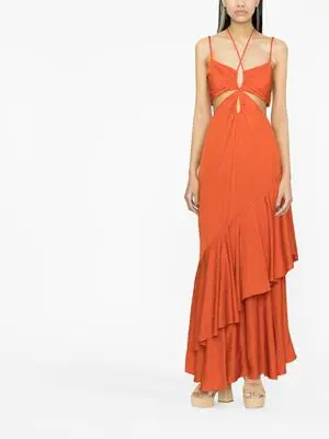 Johanna Ortiz Cut-out Dress