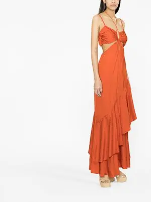 Johanna Ortiz Cut-out Dress