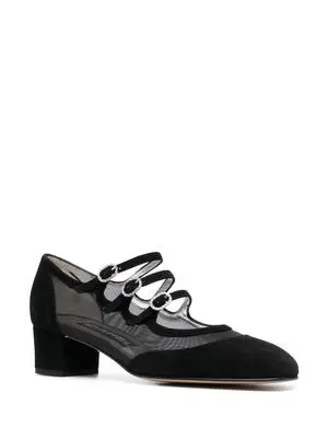 CAREL Mesh Panelled Pumps
