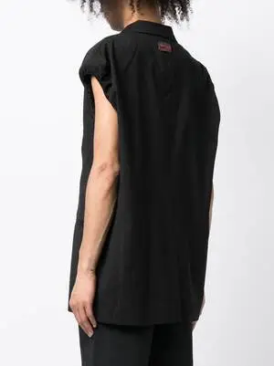 Raf Simons Single-breasted Sleeveless Blazer