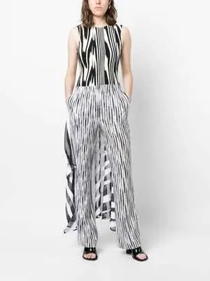 Missoni Abstract-print Sleeveless Bodysuit