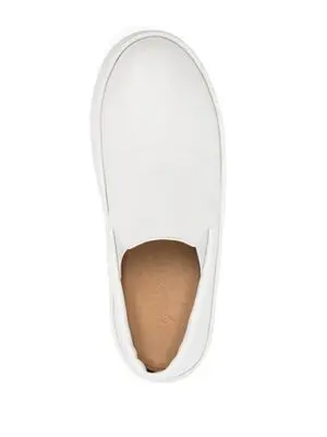 Marsèll Cassapelle Leather Slip-on Sneakers - White