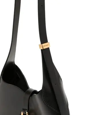 Palm Angels Palm Tree Plaque Shoulder Bag - Black