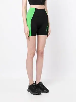 GANNI Active High-waist Cycling Shorts