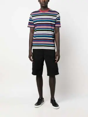 Carhartt Work In Progress Cotton Bermuda Shorts - Black
