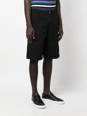 Carhartt Work In Progress Cotton Bermuda Shorts - Black