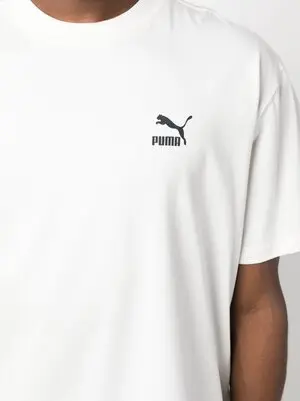 PUMA Ogo-print Cotton T-shirt