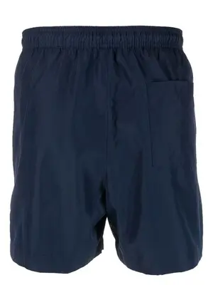 Calvin Klein Logo-print Swim Shorts - Blue