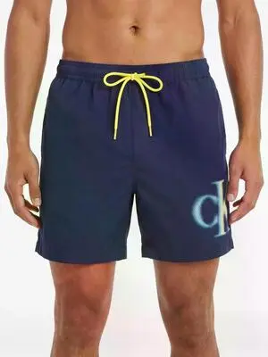 Calvin Klein Logo-print Swim Shorts