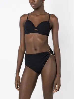AMIR SLAMA Sweetheart-neck High-waist Bikini