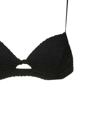 AMIR SLAMA Sweetheart-neck High-waist Bikini