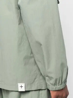 JIL SANDER Logo-patch Hooded Shirt Jacket