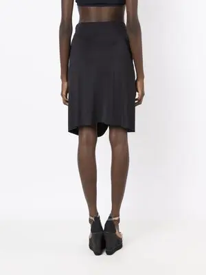 AMIR SLAMA Asymmetric Gathered Skirt