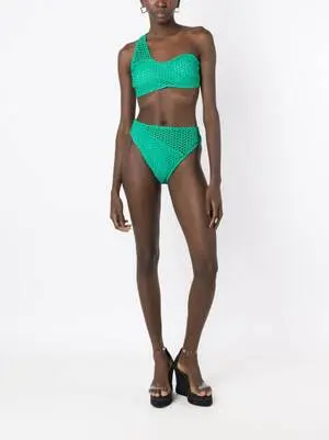 AMIR SLAMA One-shoulder Bikini Set