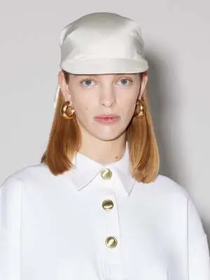 Rosetta Getty Scarf Cap - Red