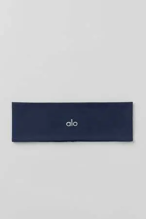 Alo Yoga Performance Conquer Headband - Navy