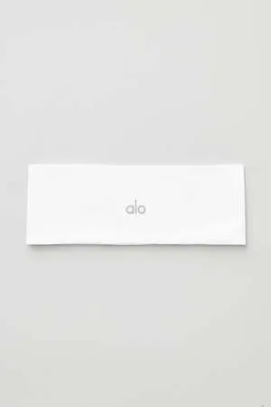 Alo Yoga Performance Conquer Headband - White