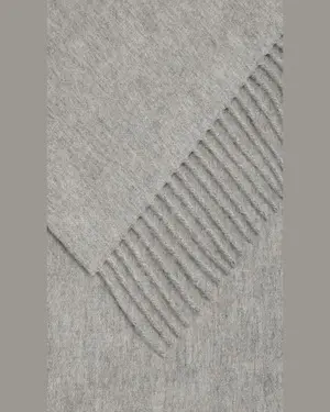 BEGG & CO. Arran Cashmere Fringe Scarf
