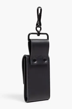 Maison Margiela Leather Cigarette Case In Black - 50% Off