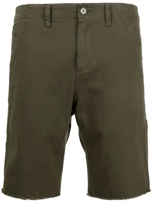 Zadig&Voltaire Parks Organic-cotton Shorts - Green