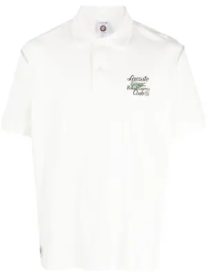 Lacoste Logo-print Stretch-cotton Polo Shirt