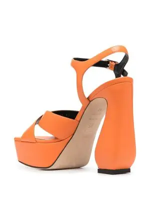 SERGIO ROSSI 135mm Open-toe Sandals