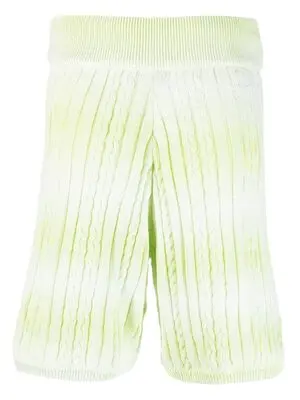 Gcds Knitted Degradé Bermuda Shorts