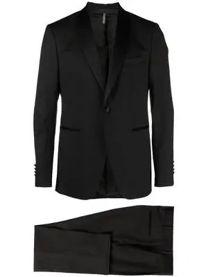 CHÂTEAU LAFLEUR-GAZIN Shawl-lapels Single-breasted Blazer - Black