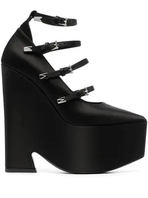 Versace Tempest 170mm Platform Pumps - Black