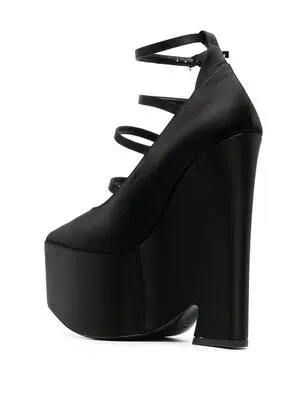 Versace Tempest 170mm Platform Pumps - Black