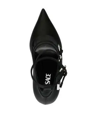 Versace Tempest 170mm Platform Pumps - Black