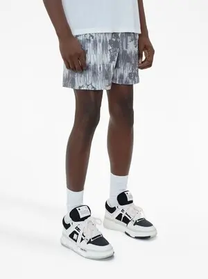 Amiri Tie-dye Swim Shorts - Grey