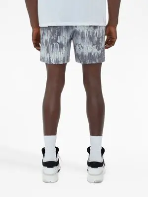 Amiri Tie-dye Swim Shorts - Grey