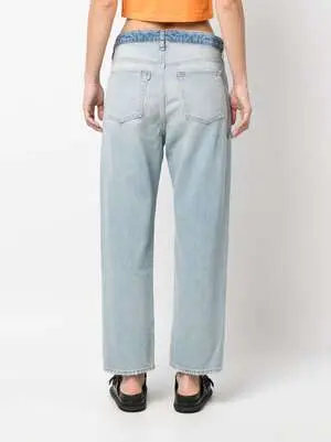 3x1 Low-rise Straight-leg Jeans