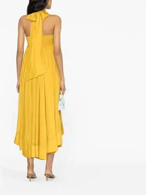 Zimmermann Devi Halterneck Asymmetric Dress