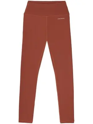 SPORTY & RICH Logo-print High-waisted Leggings