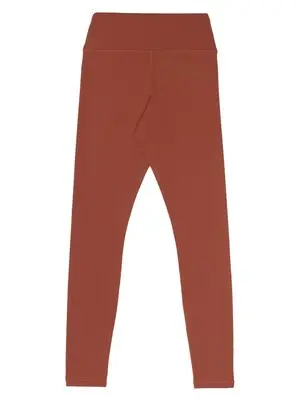 SPORTY & RICH Logo-print High-waisted Leggings