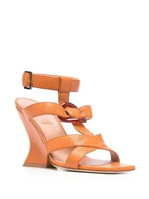Alberta Ferretti Leather Sandals