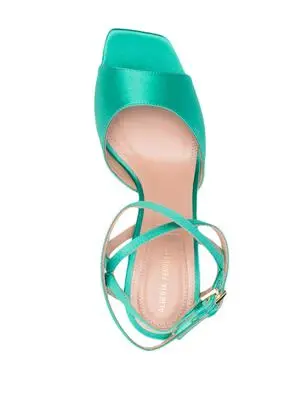 Alberta Ferretti 105mm Ankle Strap Sandals
