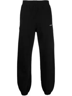 Off-White Diag-print Track Pants - Black