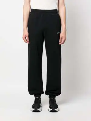 Off-White Diag-print Track Pants - Black