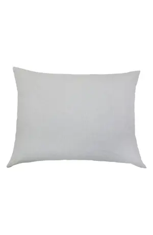 POM POM AT HOME Luke Stripe Cotton Big Accent Pillow Blue