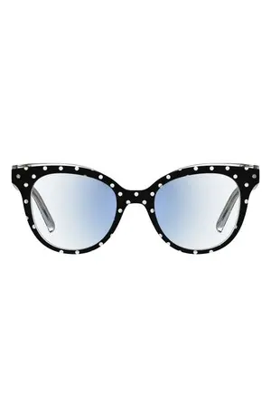 Kate Spade New York Everlee 50mm Blue Light Blocking Reading Glasses