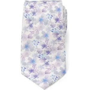 CUFFLINKS, INC. Floral Silk Neck Tie - Purple