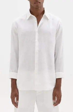 Men's Theory White Shirts