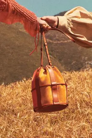 Ulla Johnson Willow Small Drawstring Bucket Bag