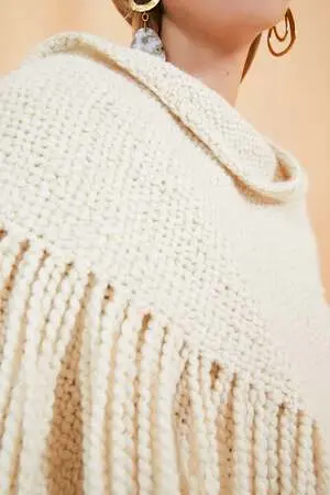 Ulla Johnson Martina Shawl - Cream