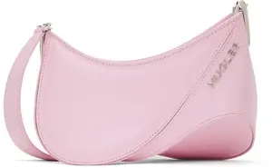 MUGLER Mugler Pink Small Spiral Curve 01 Bag - 3519 Pink