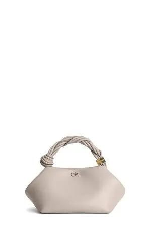 GANNI Light Grey Small Bou Bag