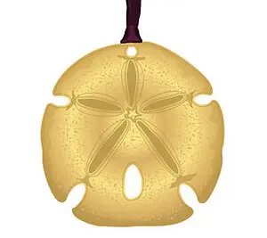 BEACON DESIGN Sand Dollar Ornament